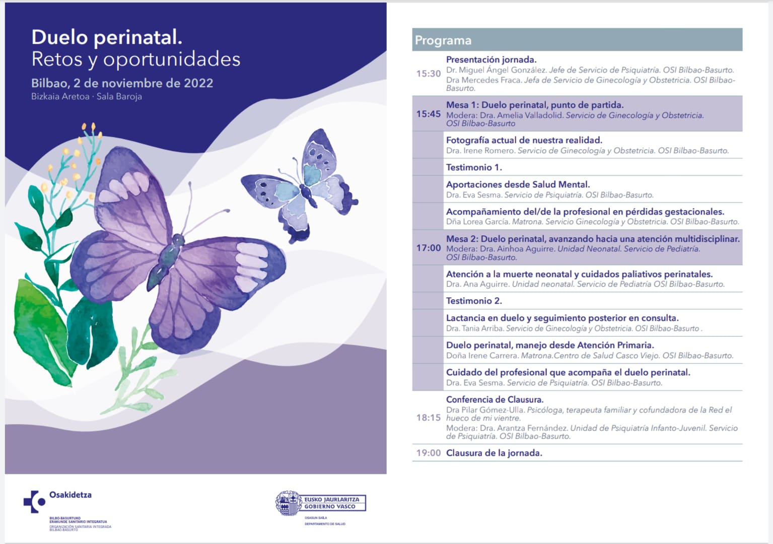 Duelo perinatal. Retos y oportunidades - Red el hueco de mi vientre